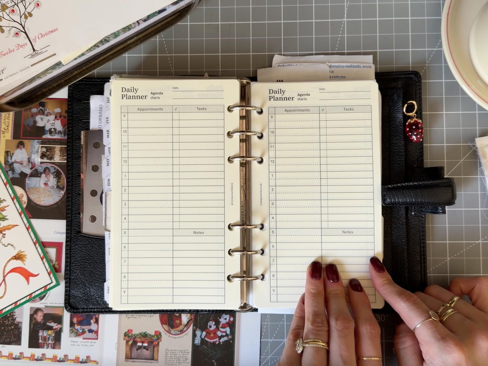 33 Personal Size Printable – Daily Planner With Schedule and Tasks ...