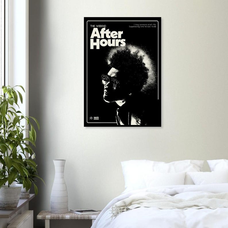 The Weeknd | After Hours Album Poster | Wall Art, Art Print, Music Home ...