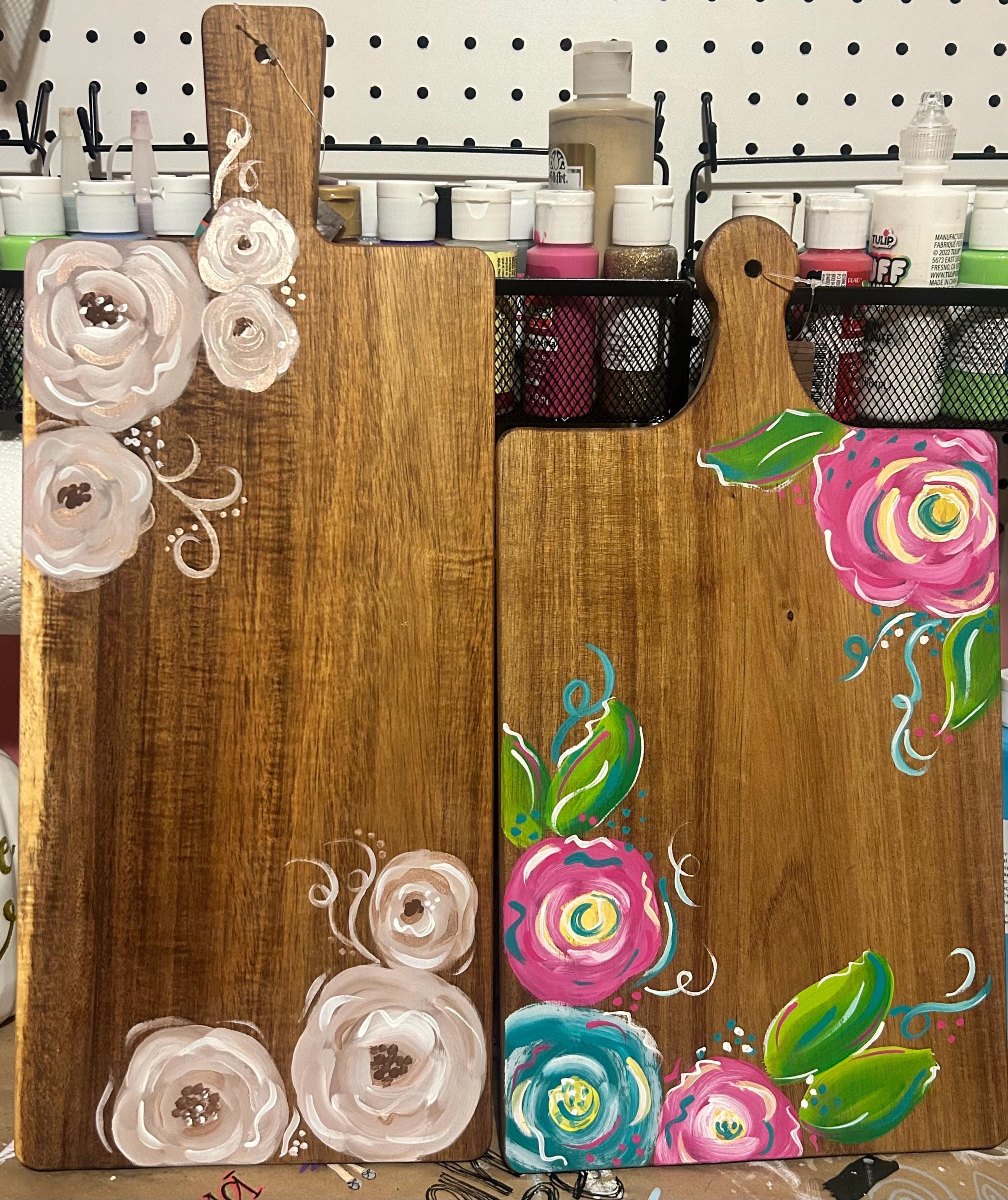 Custom Hand Painted Decorative Cutting Board - Etsy Canada