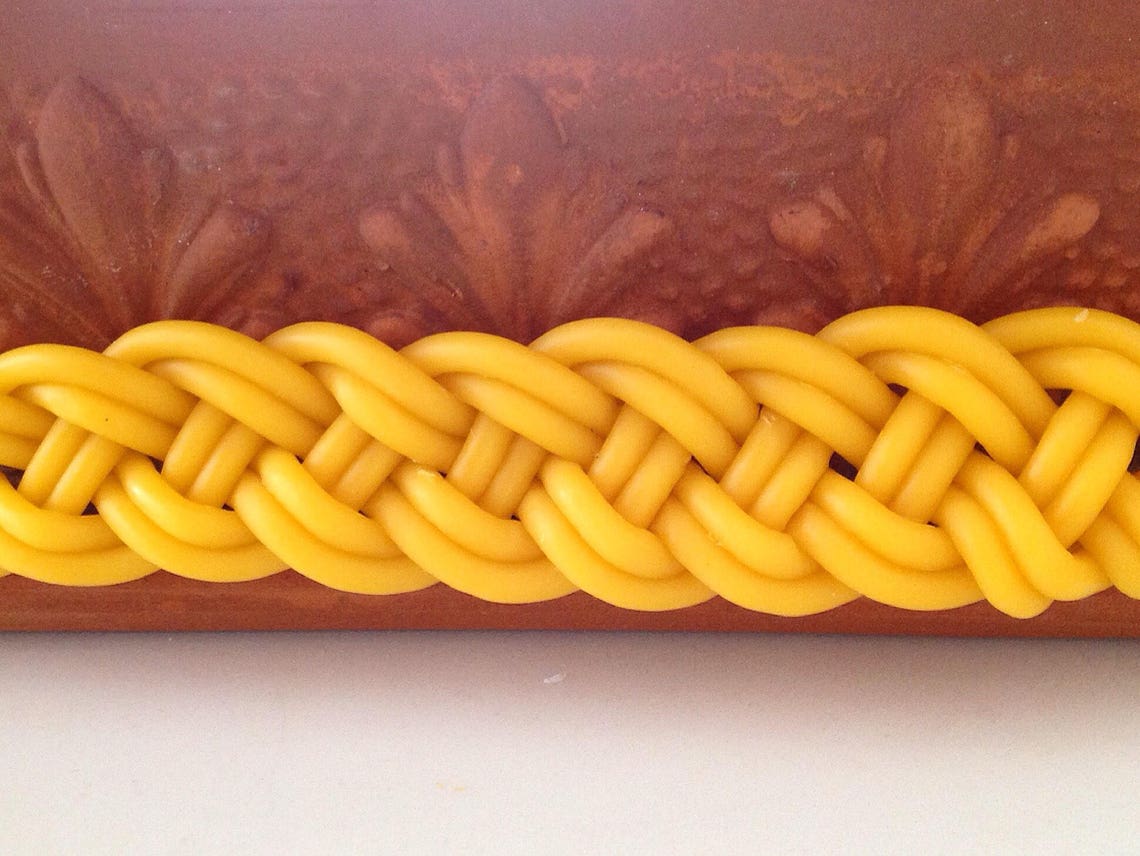 Beeswax Havdalah Candle Braided Candle Jewish Ritual | Etsy