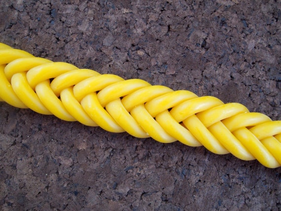 Braided Beeswax Havdalah Candle 5 Wick Jewish Ritual | Etsy