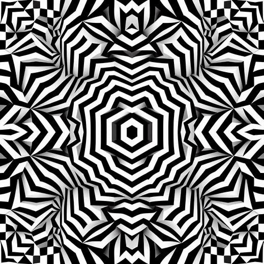 Optical Illusion Patterns-collection - Etsy