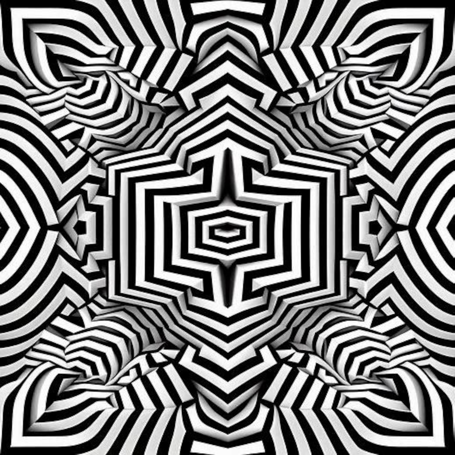 Optical Illusion Patterns-collection - Etsy