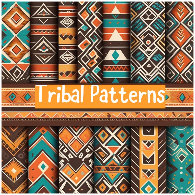 Ethnic Tribale Pattern-over 50 Models-collection - Etsy
