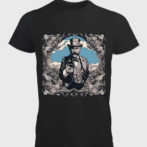 T-shirt Design Print PNG Realistic Marginal MAN - Etsy