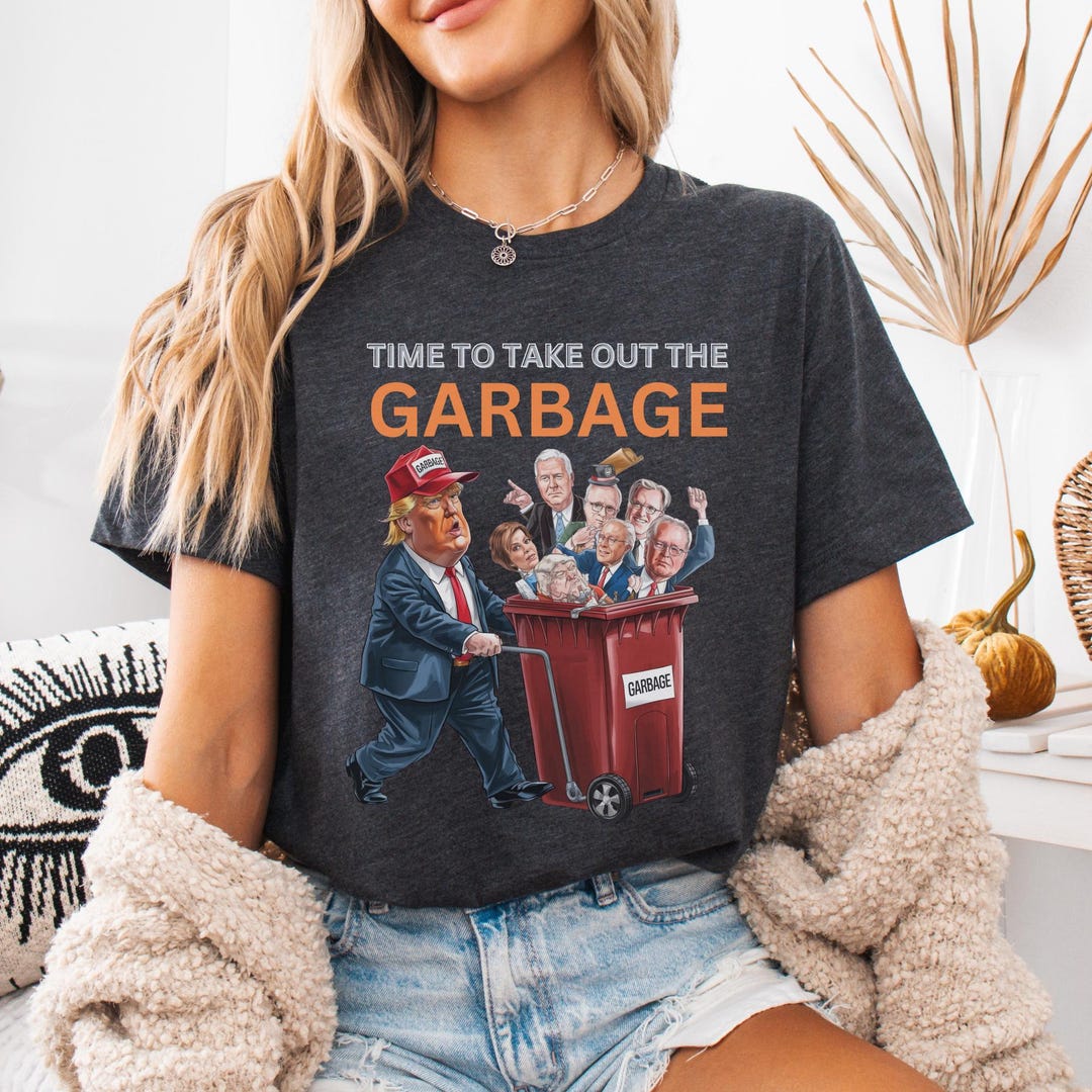 Trump Garbage Truck Shirt, Trump Supporters Garbage Shirt, America's Favorite Garbage Man ...
