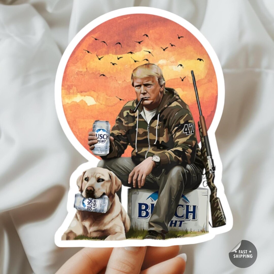Trump Stickers, Trump Outdoor Adventure Patriotic Sticker, Trump ...