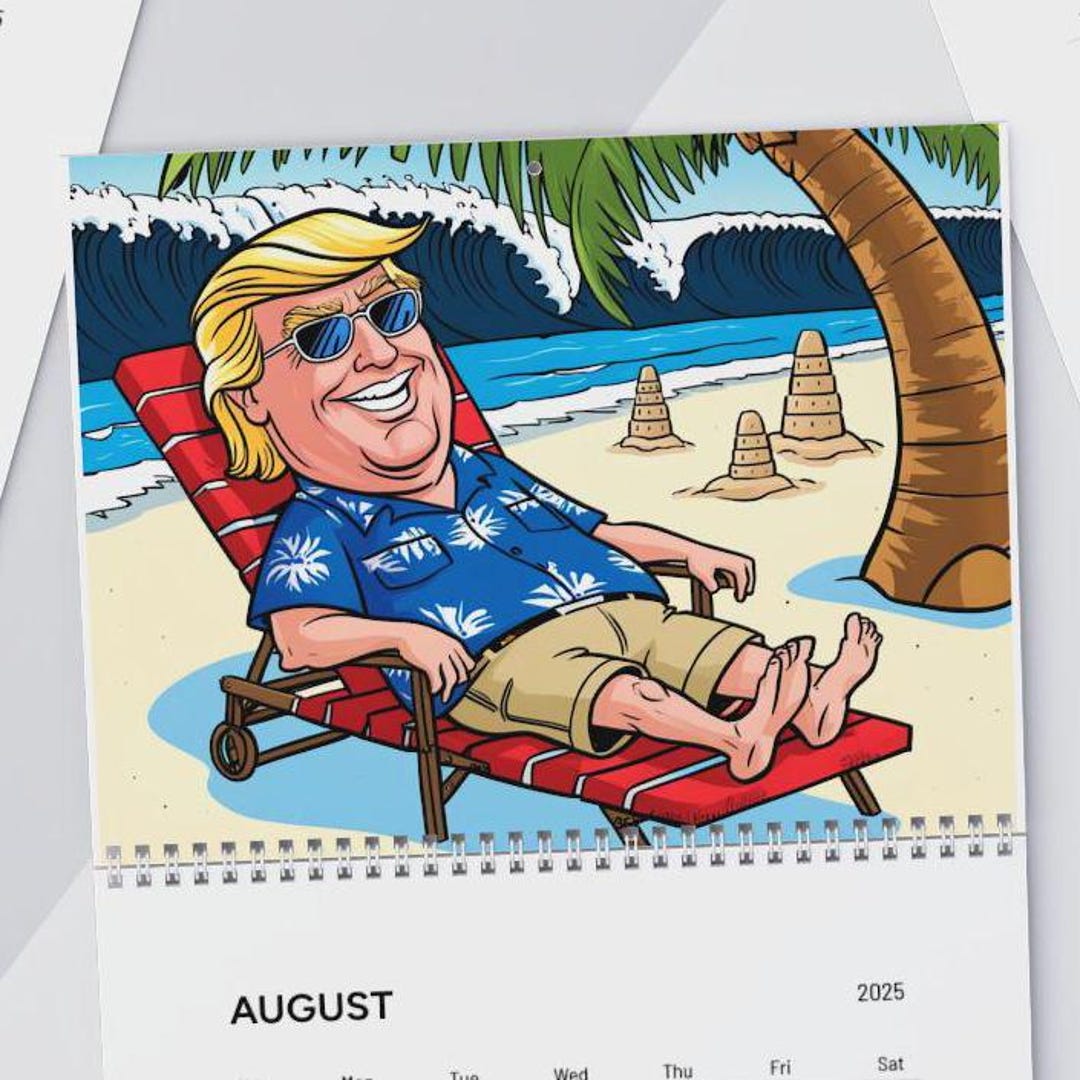 Wall Calendars 2025, Political Calendar, Trump for President Calendar ...