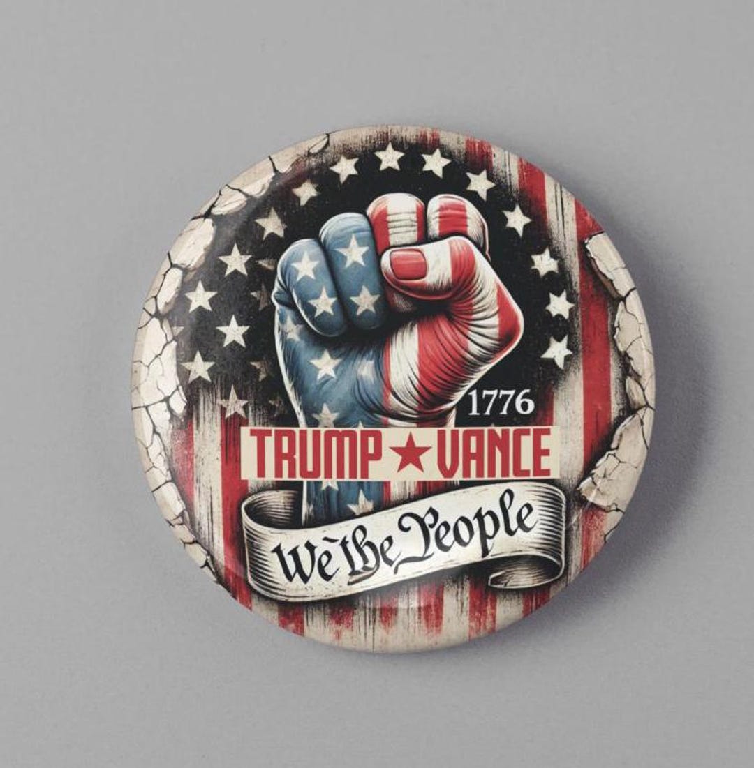 Trump, Trump 2024 Pin, Trump Won Pins, Trump Won Again Pins, USA 47th ...