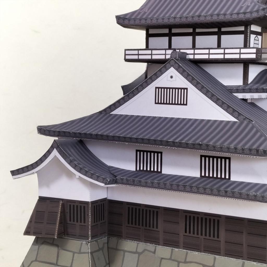 Inuyama Castle, Aichi, Japan, Building, Paper Model, Papercraft, Pdf ...