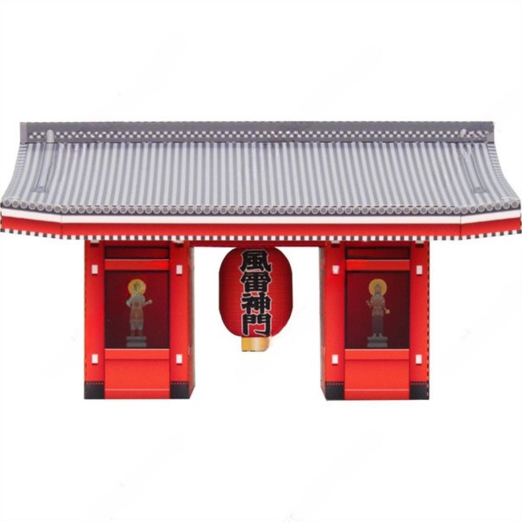 Kaminarimon Gate of Senso-ji Temple, Tokyo, Japan, Mini Version ...