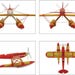 Macchi M.C.72, Floatplane, Seaplane, Aircraft, DIY Paper Model ...