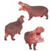 Hippopotamus Papercraft, Paper Model, Papercraft, Papercraft Template ...