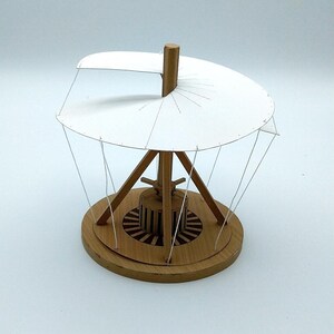 Leonardo Da Vinci's Helicopter, Helicopter, Aerial Screw, Aircraft, DIY ...