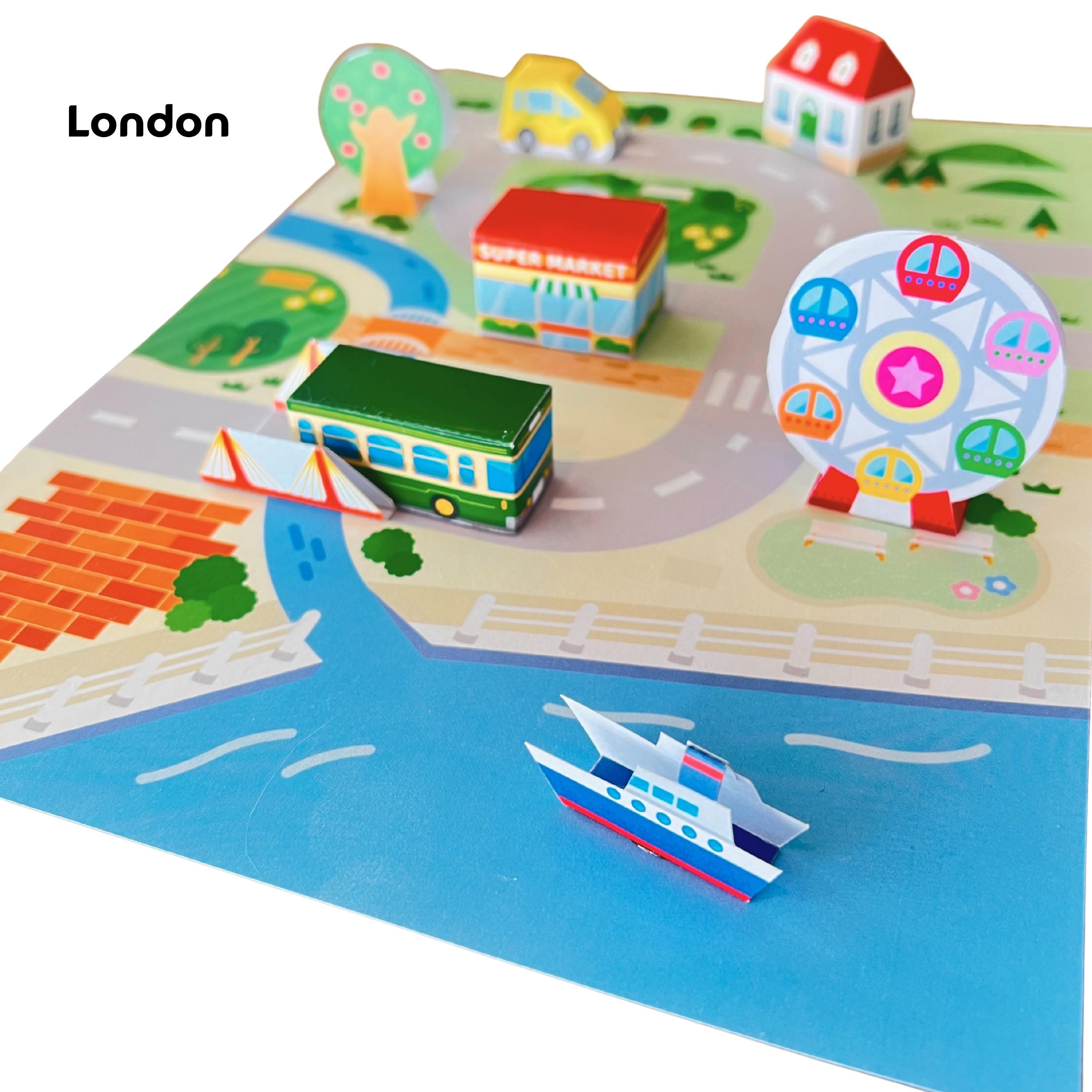 Printable Papercraft City of Mega City, London, Tokyo, Aachen ...