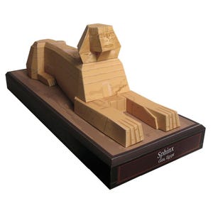 Great Sphinx of Giza, Giza, Egypt, Building, DIY Paper Model Sculpture ...