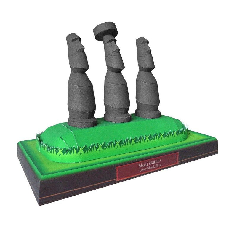 Moai Papercraft - Etsy