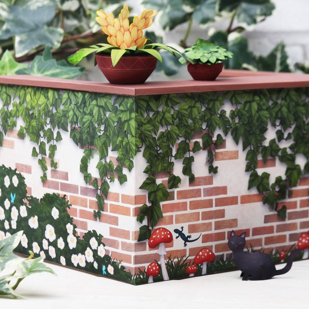 Witch's Room Papercraft for Kid Template Kit Miniature, DIY, Printable ...