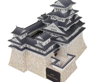 Kiyomizu-dera Temple, Building, Kyoto, Japan, DIY Paper Model Sculpture ...