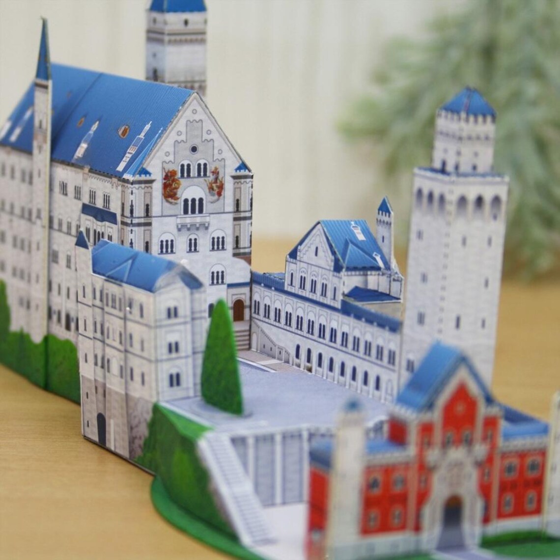 Neuschwanstein Castle, Schloss Neuschwanstein, Schwangau, Germany, Mini ...