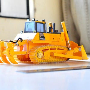 Bulldozer Papercraft, Crawler Dozers, Tractor, Construction Equipment ...