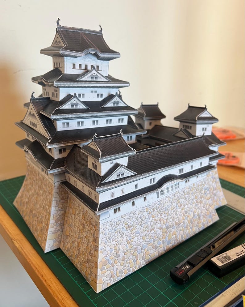 Himeji, Himeji Castle, Building, Japanese Castle, Japan, DIY Paper ...