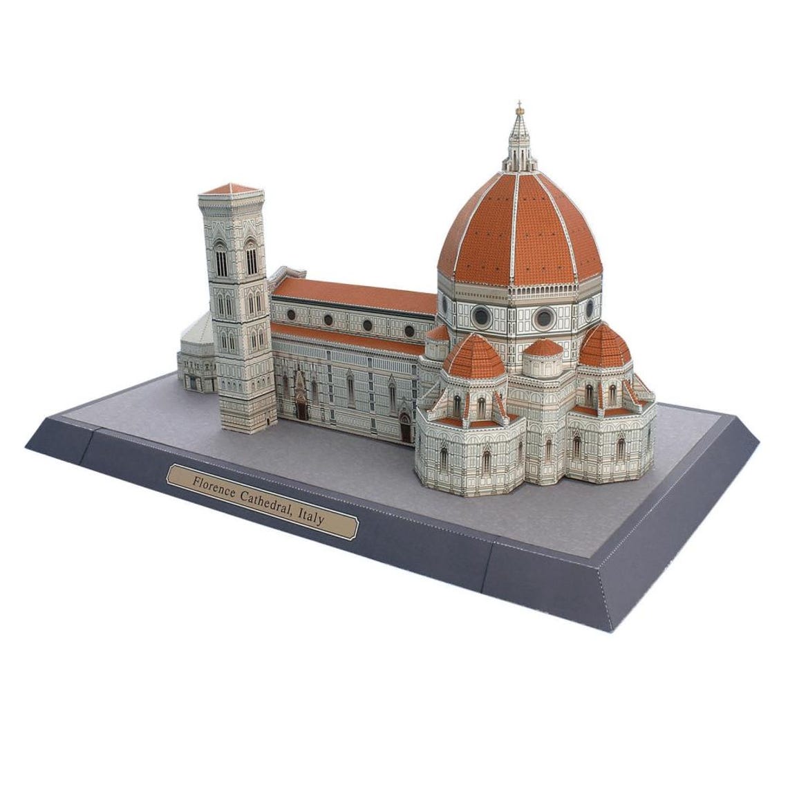 Florence Cathedral Paper Model Kit: DIY Papercraft Sculpture (PDF ...