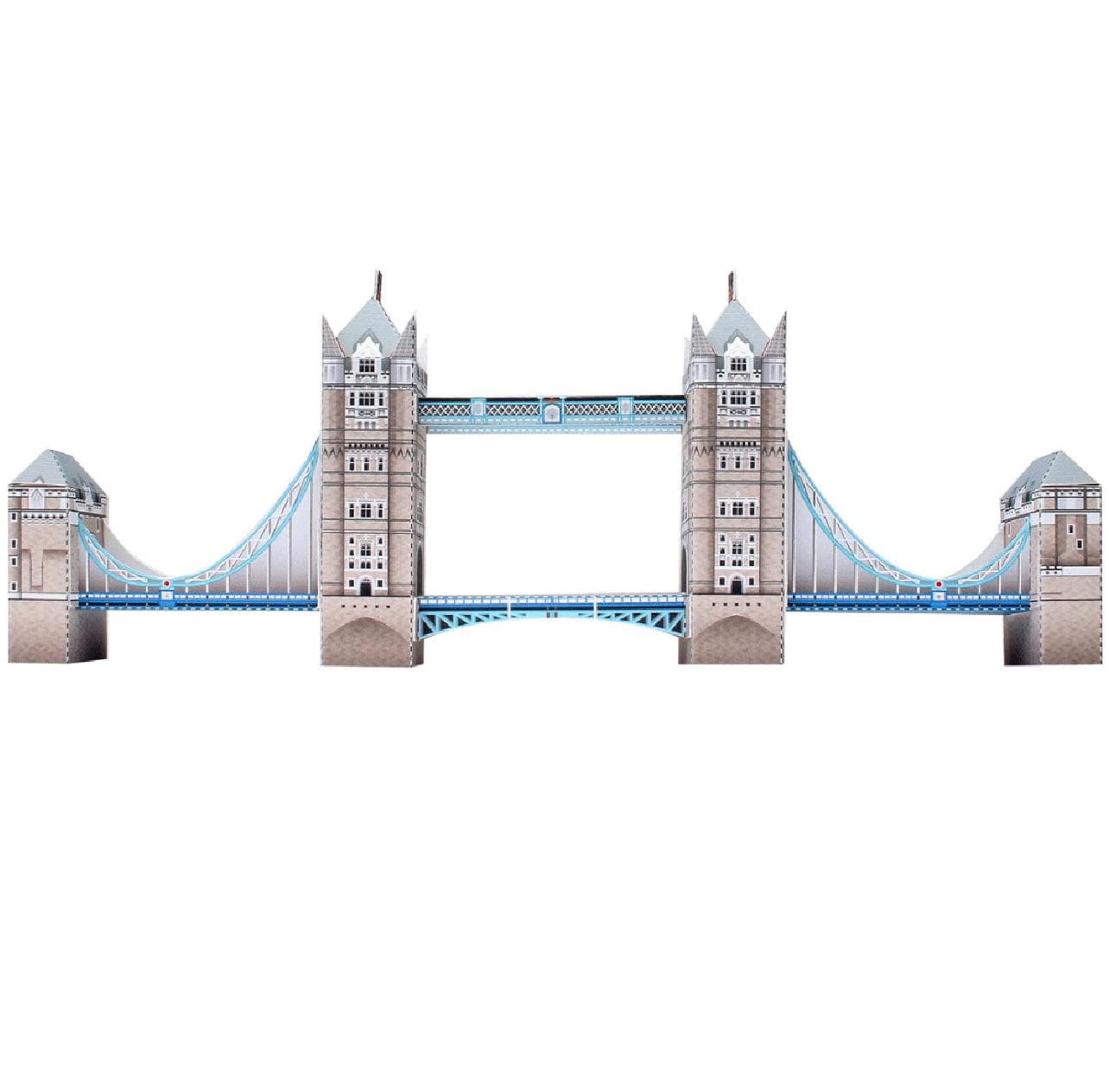 Tower Bridge, London, England, Mini Version, Building, DIY Paper Model ...