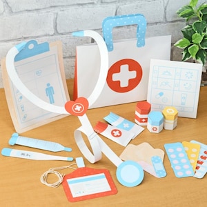 Doctor Pretend Play Printables, Dramatic Play, Preschool Printables ...