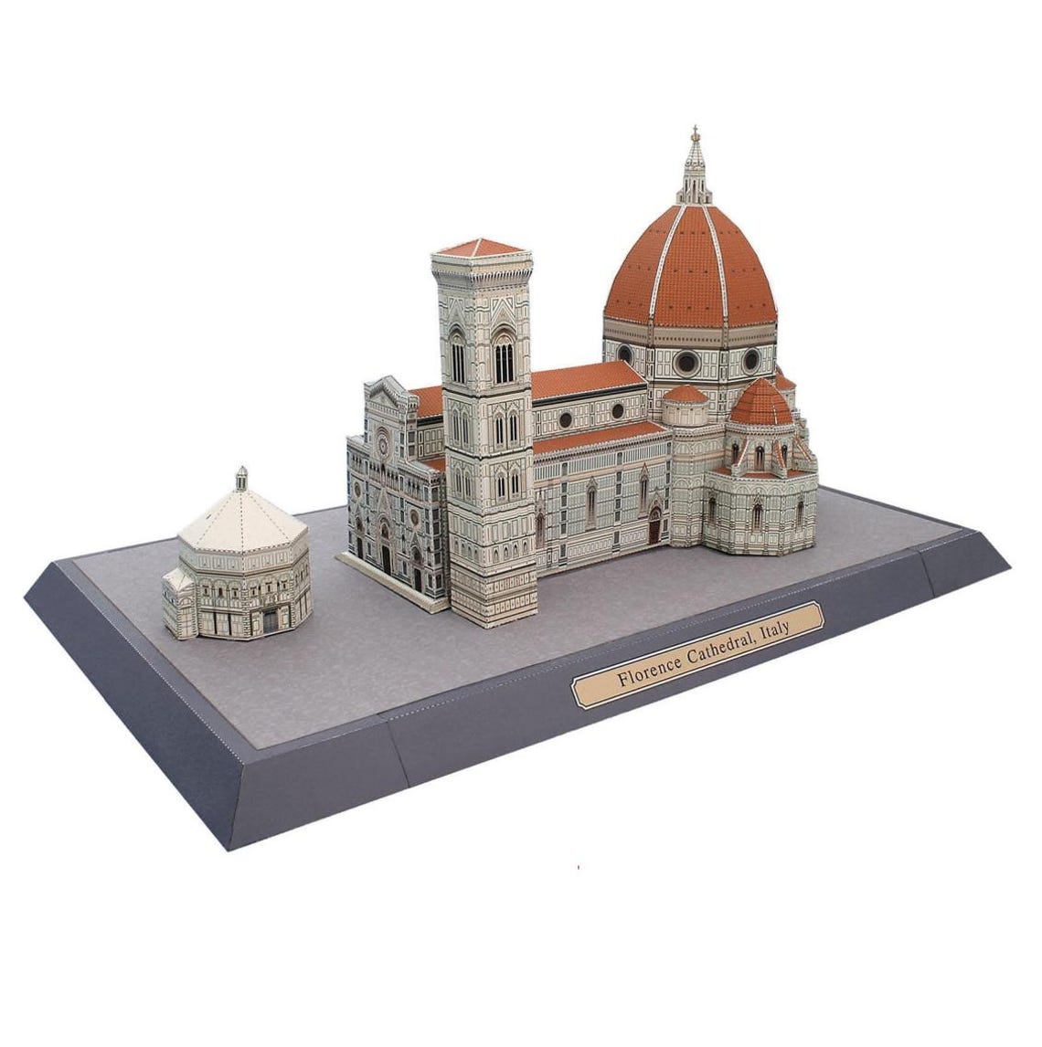 Florence Cathedral Paper Model Kit: DIY Papercraft Sculpture (PDF ...