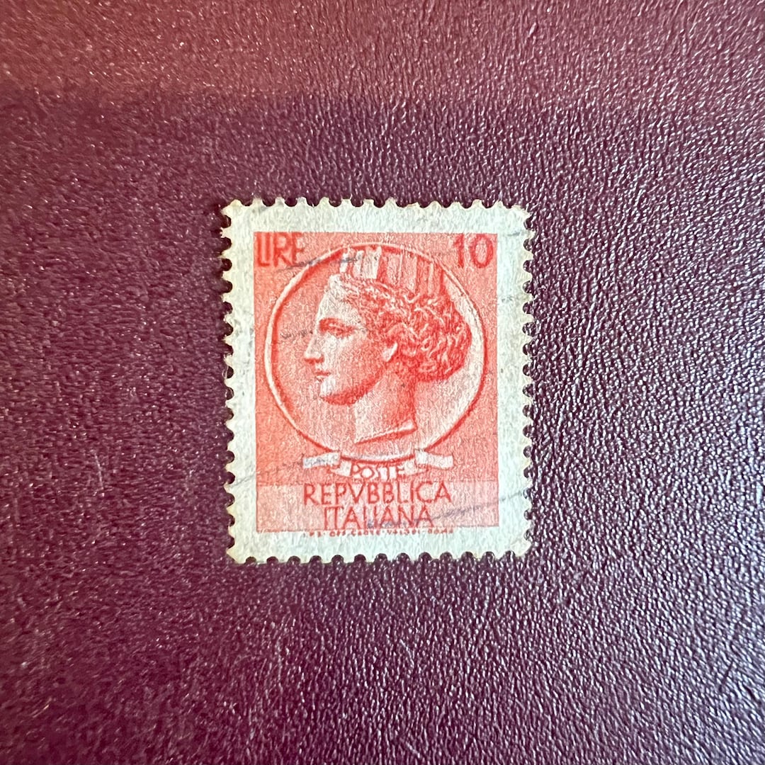 Rare Repvbblica Italiana 10 Lire, Italian Stamp, Italy, Coin of ...