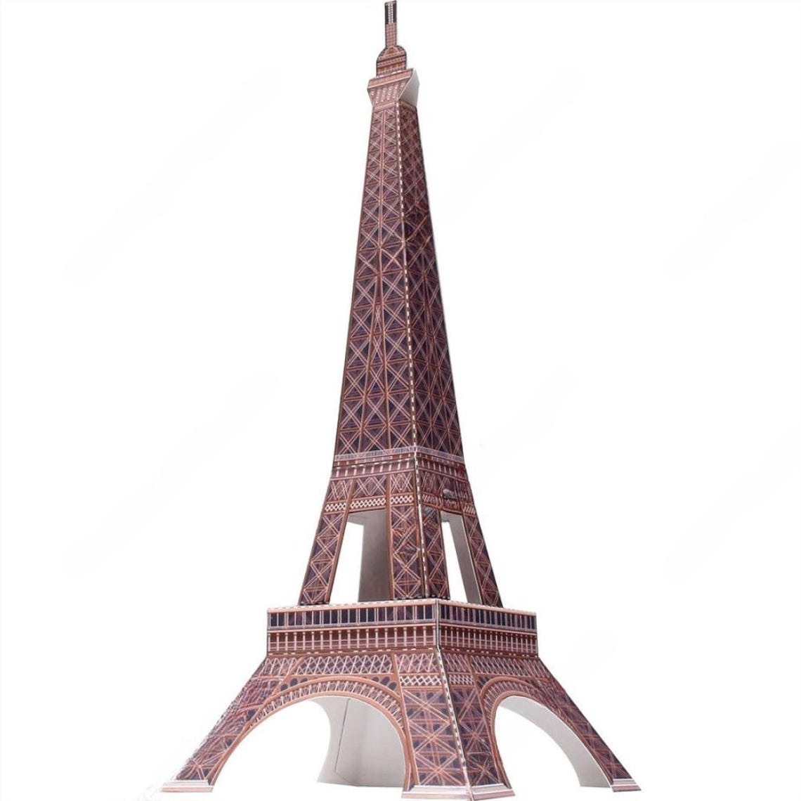 Eiffel Tower, Paris, France, Mini Version, Building, DIY Paper Model ...
