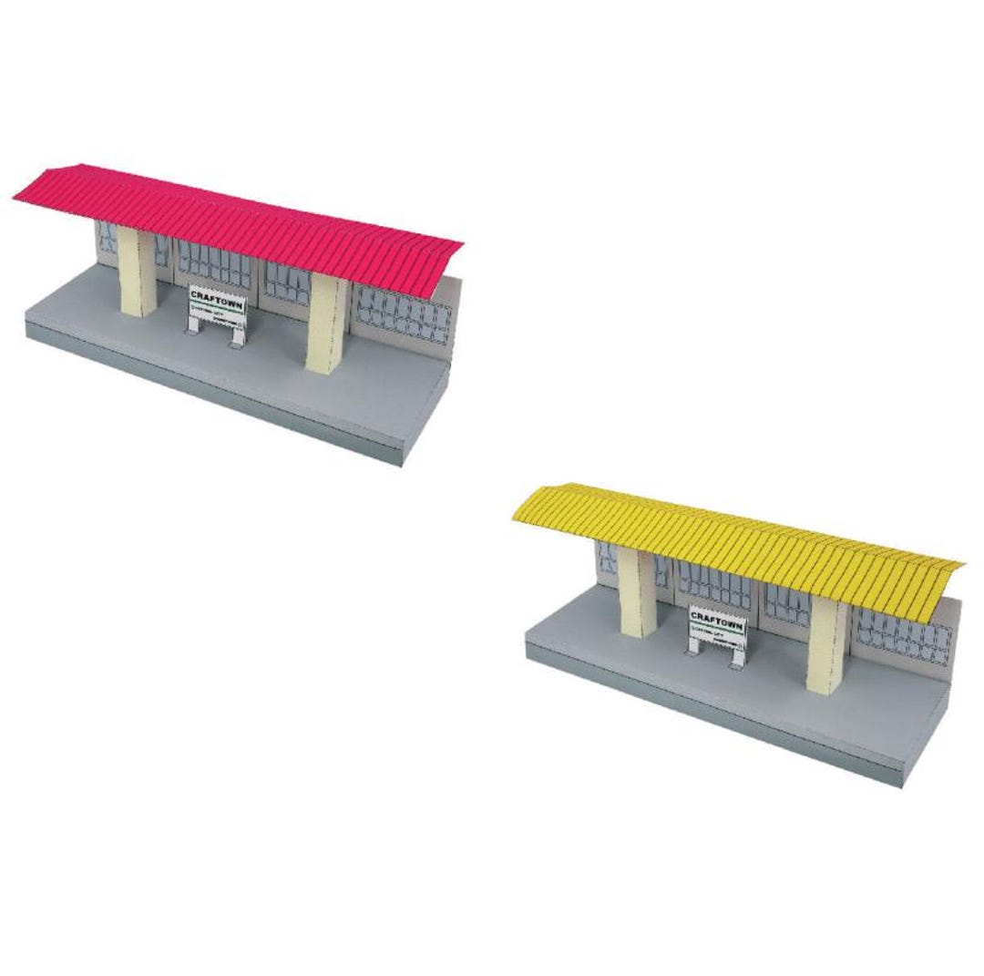 Papercraft, Platform, Railroad, DIY Papercraft for Kid Template Kit - Etsy