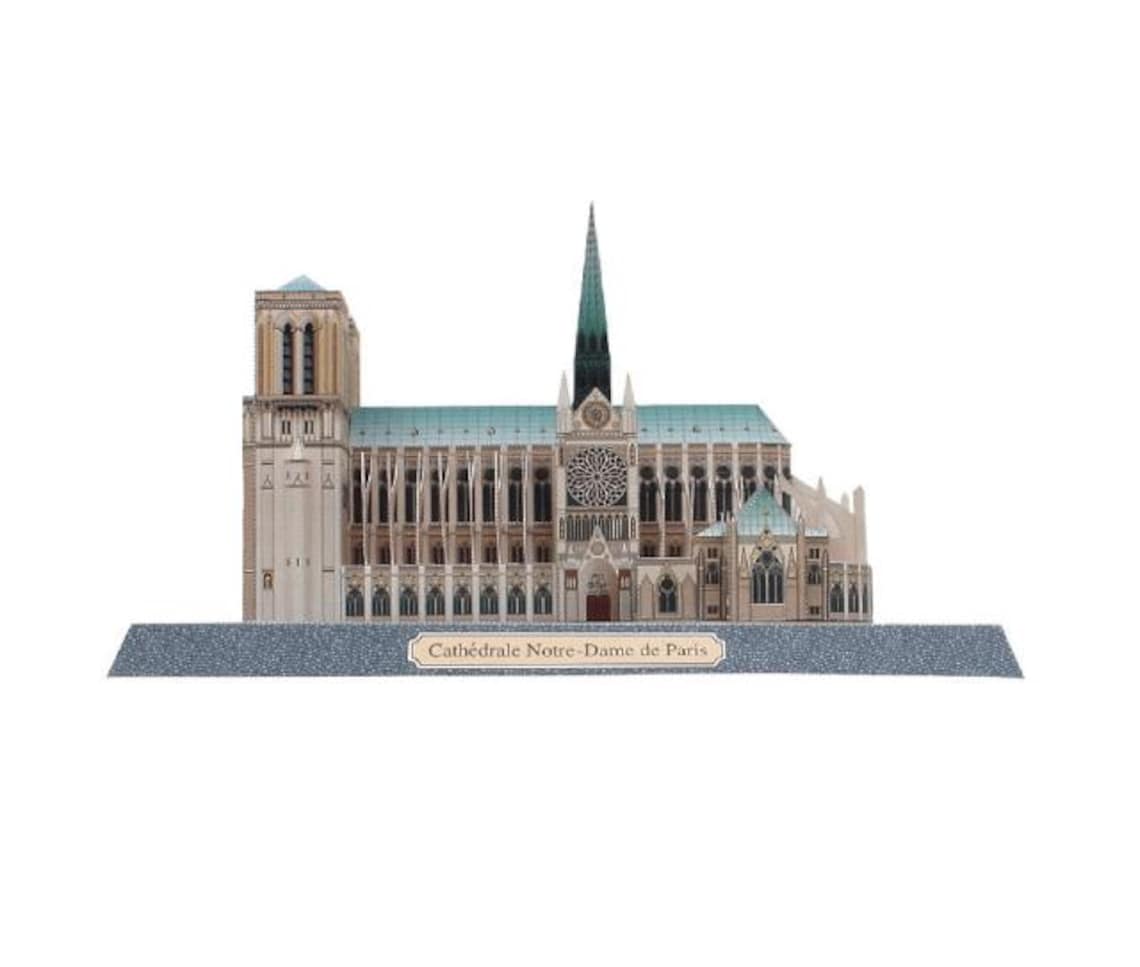 Cathédrale Notre-dame De Paris, Paris, France, Building, DIY Paper ...