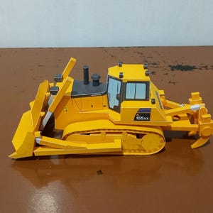 Bulldozer Papercraft, Crawler Dozers, Tractor, Construction Equipment ...