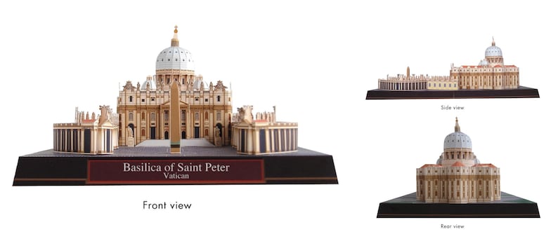 St. Peter's Basilica, Basilica of Saint Peter, Vatican, Building, DIY ...