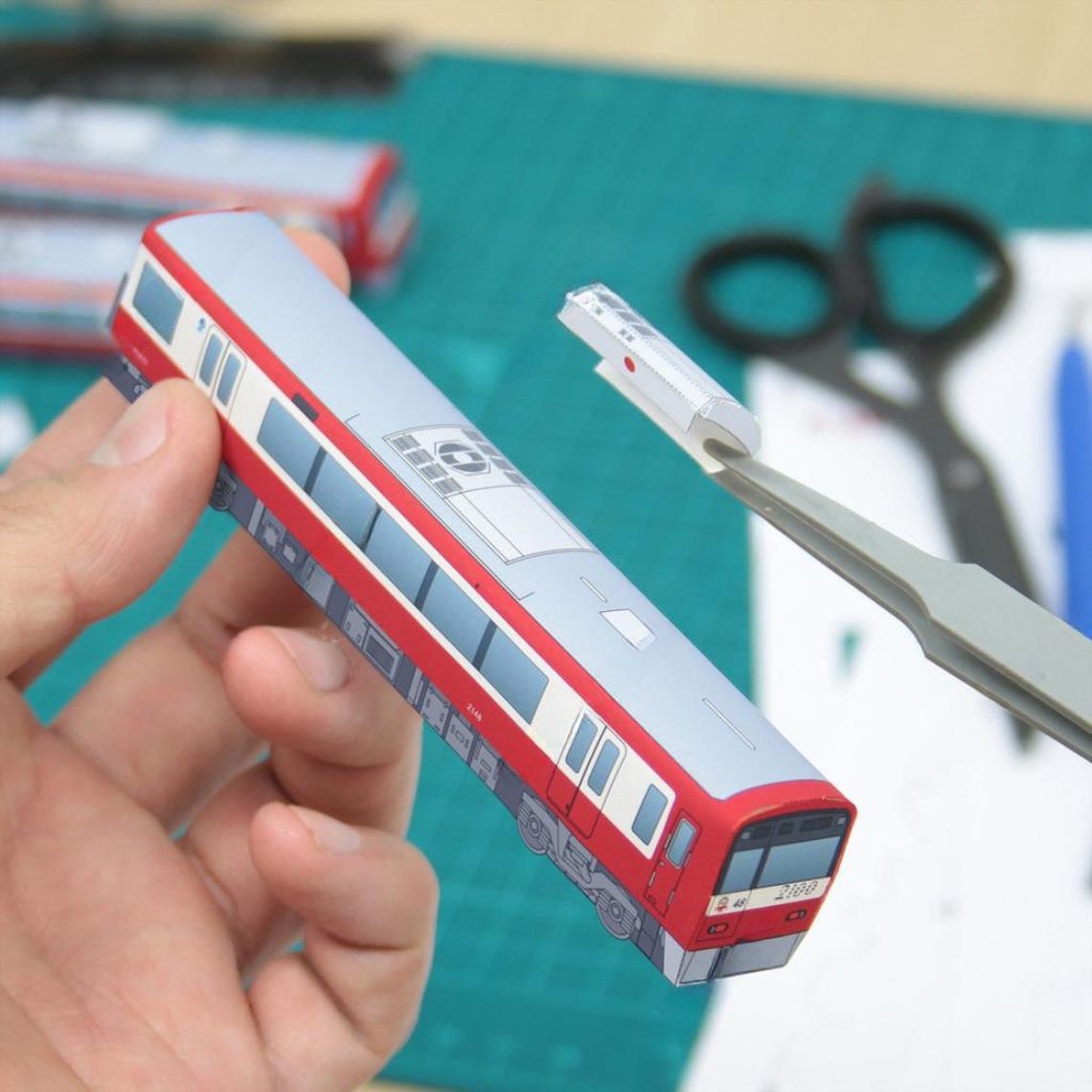 Electric Train Papercraft, Keikyu 2100 Series Papercraft, Train, Speed ...