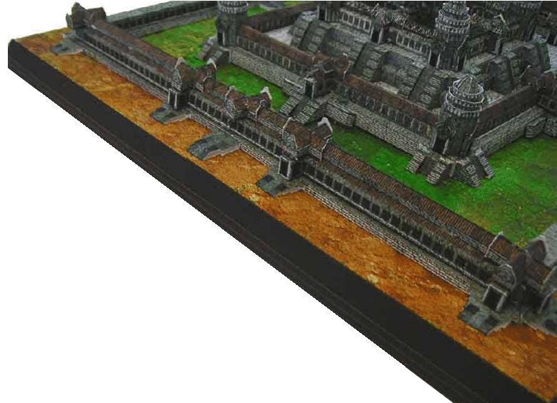 Angkor Wat, Siem Reap, Cambodia, Building, DIY Paper Model Sculpture ...