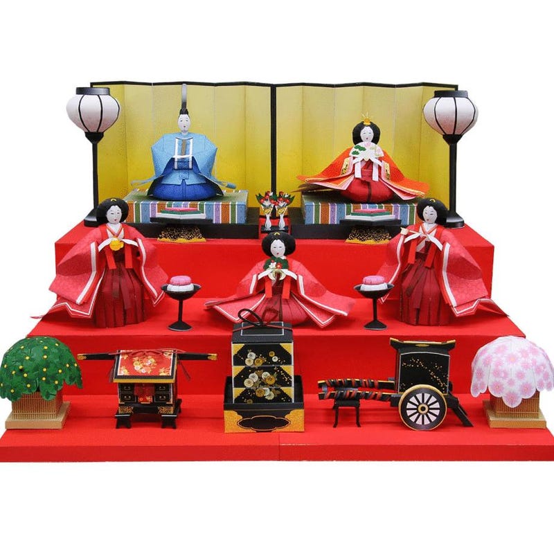 Hinamatsuri Girls Day Dolls - Etsy UK