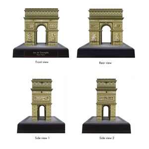 Arc De Triomphe, Paris, France, Building, DIY Paper Model Sculpture ...