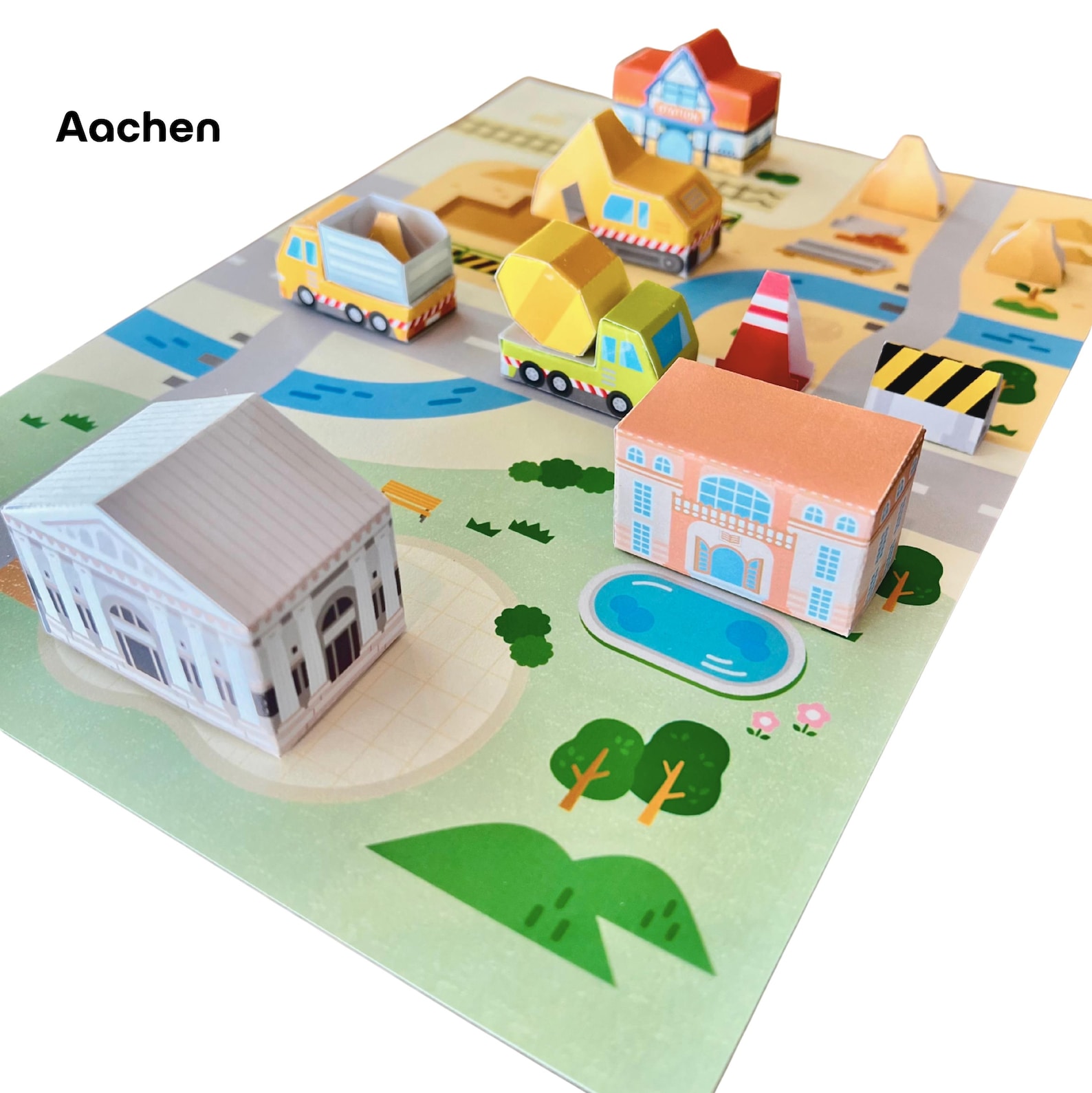 Printable Papercraft City of Mega City, London, Tokyo, Aachen ...