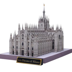 Duomo Di Milano, Italy Milan Cathedral, Milan, Italy, Building, Paper ...