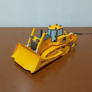 Bulldozer Papercraft, Crawler Dozers, Tractor, Construction Equipment ...