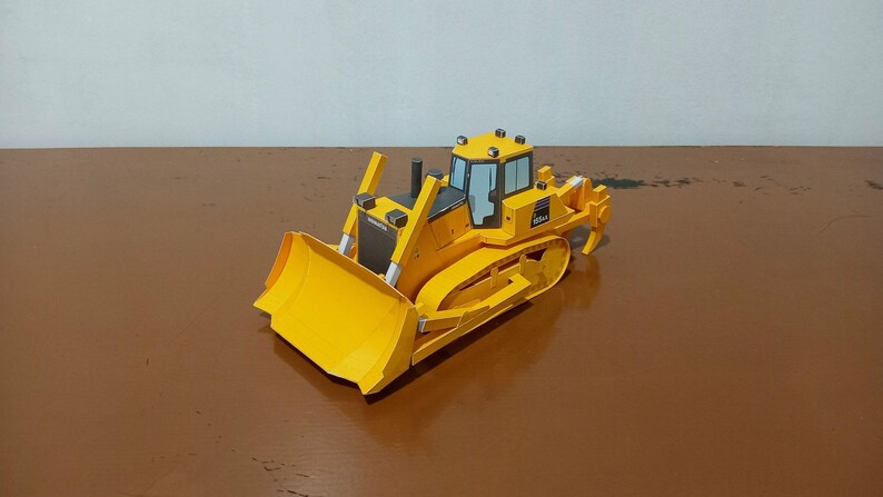 Bulldozer Papercraft, Crawler Dozers, Tractor, Construction Equipment ...