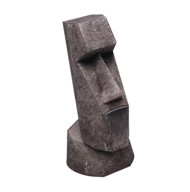 Moai Statues of Easter Island, Chile, Mini Version, Building, Paper ...