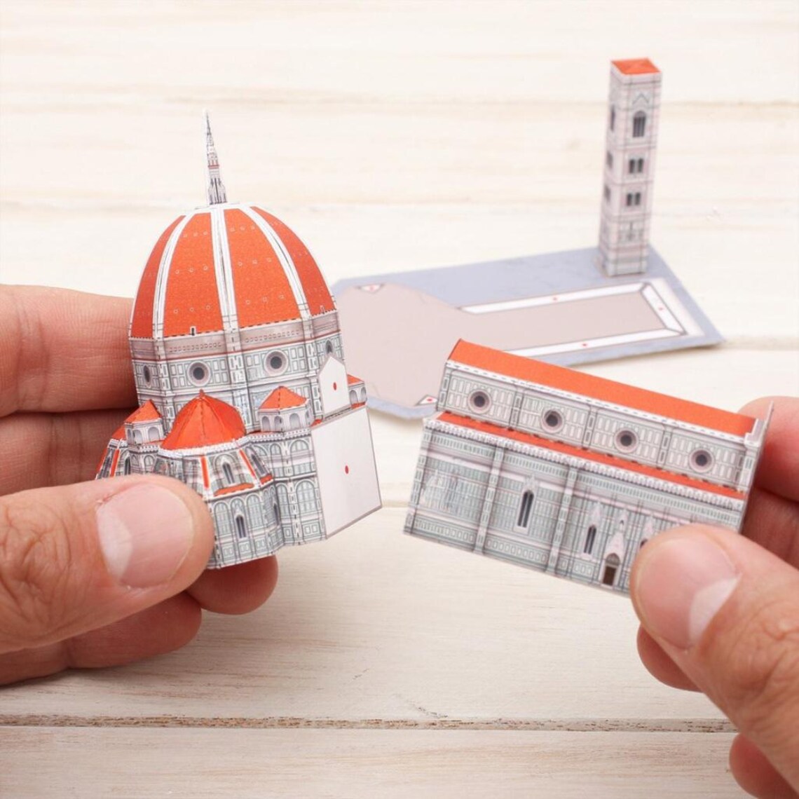 Florence Cathedral, Italy, Mini Version, Building, DIY Paper Model ...