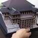 Kiyomizu-dera Temple, Building, Kyoto, Japan, DIY Paper Model Sculpture ...