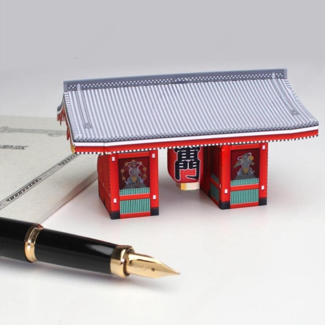 Kaminarimon Gate of Senso-ji Temple, Tokyo, Japan, Mini Version ...