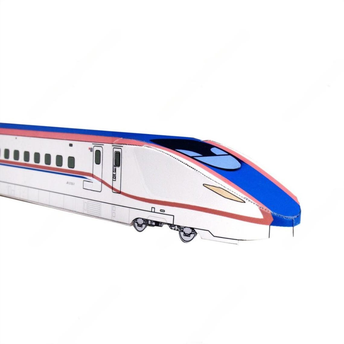 Shinkansen Papercraft, Bullet Train Papercraft, E7 Series Kagayaki ...