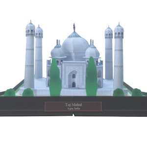 Taj Mahal, Agra, Uttar Pradesh, India, Building, DIY Paper Model ...